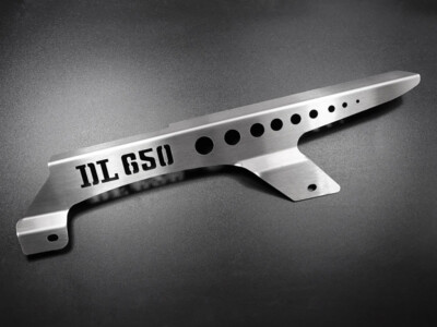 Chain Guard Compatible With Suzuki DL 650 V-Strom Logo Silver | eBay