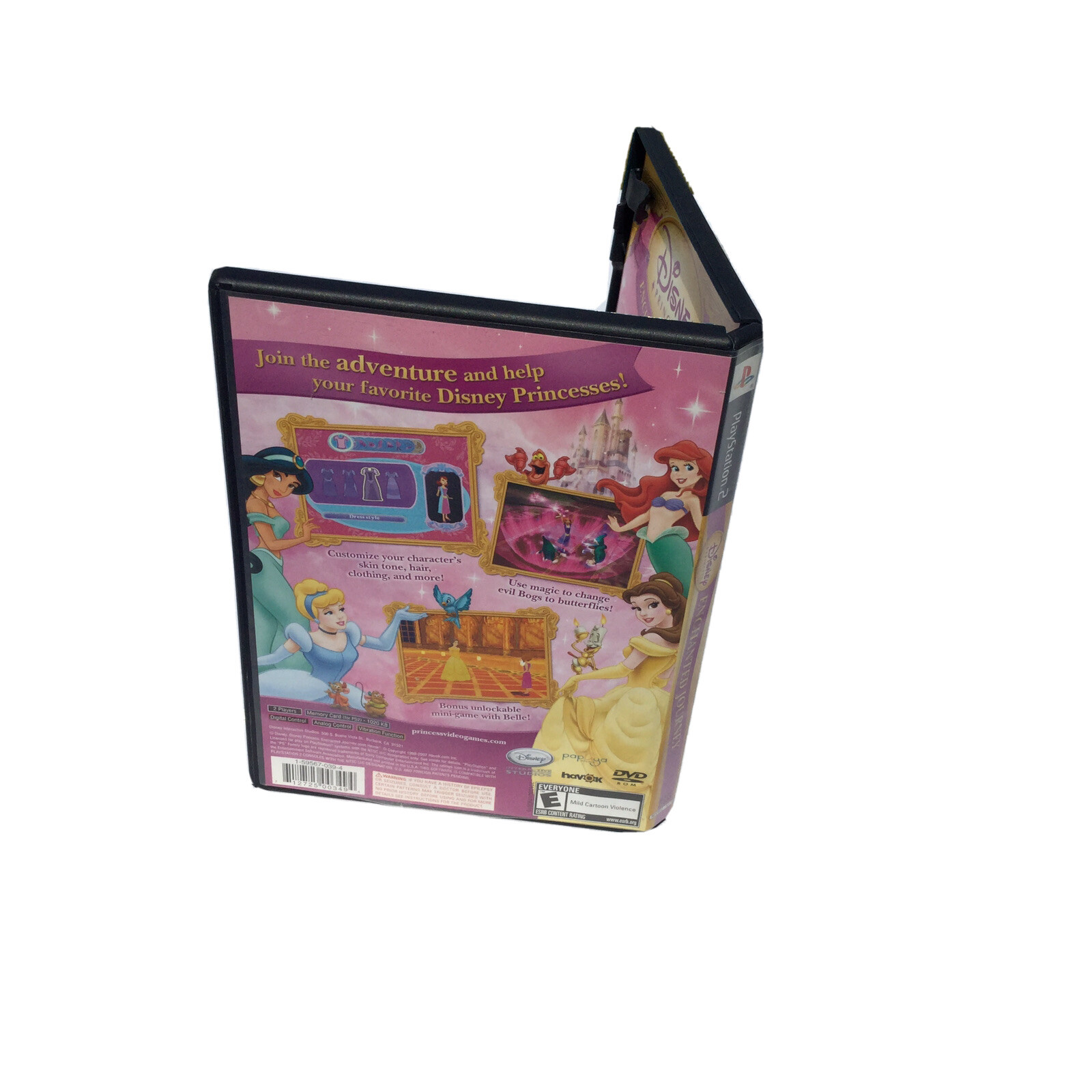 Sony PlayStation 2 Disney Princess 2007: Enchanted Journey 712725003494 ...