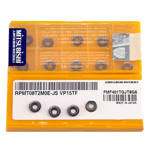 MITSUBISHI RPMT08T2MOE-JS VP15TF Carbide Inserts CNC | eBay
