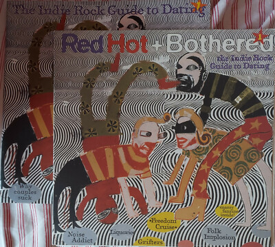RED HOT & BOTHERED COMP 10" LOU BARLOW ROBERT POLLARD BEN LEE KIM DEAL ...