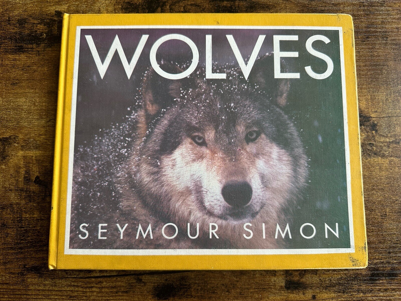 Vintage 1993 Wolves Illustrated Hardcover Picture Book | eBay