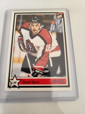 1990-1991 7 th inning sketch OHL / 98 BRAD SPRY OTTAWA 67 'S | eBay