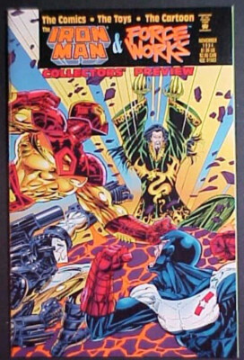 IRON MAN & FORCE WORKS COLLECTORS PREVIEW! NM- 1994 MARVEL COMICS | eBay