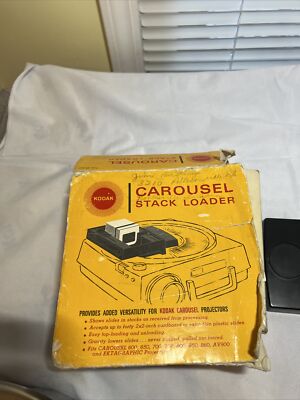 Kodak Carousel Stack Loader Vintage Original Box. B 52 | eBay