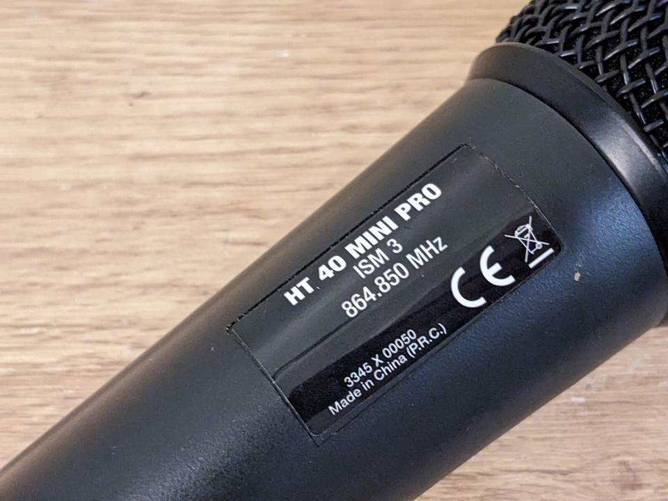 AKG WMS40 Mini wireless microphone system SR40 PT40 mic receiver ...