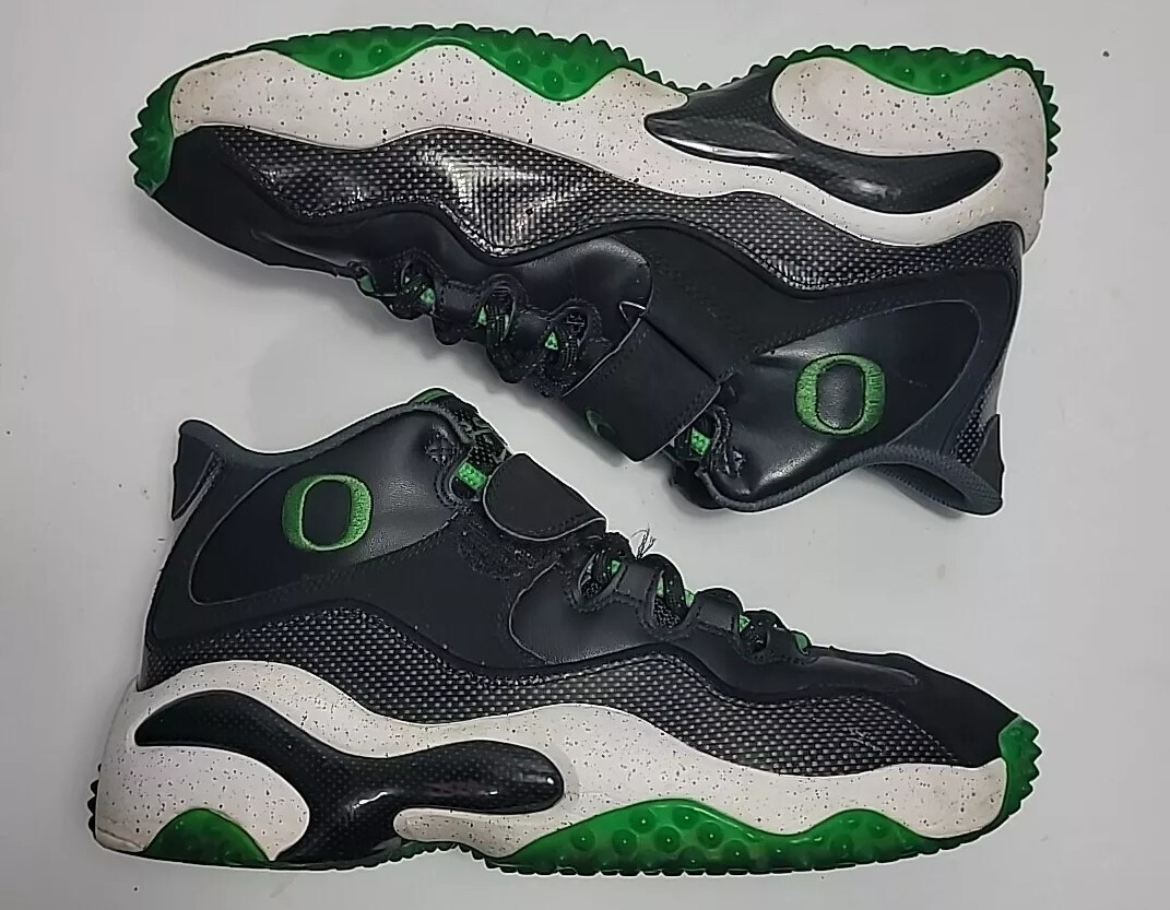 Nike Air Zoom Turf Oregon Ducks Black Green 644104-001 Size 10.5 | eBay
