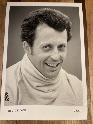 Vintage USAC Race Car Driver 5 x 7 Photo, Mel Kenyon | eBay