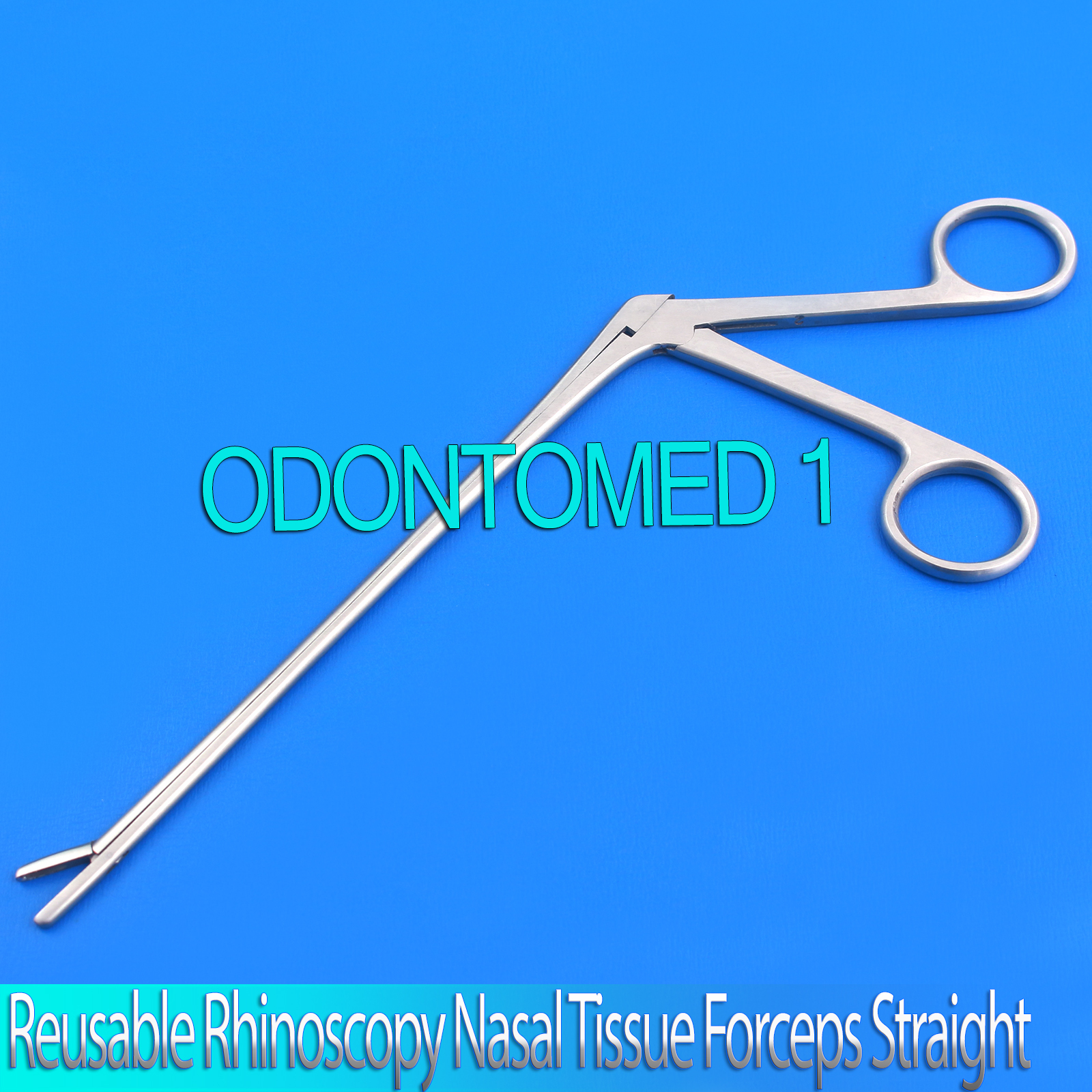 New Reusable Rhinoscopy Nasal Tissue Forceps, 3.5 x 135mm Straight Tip ...