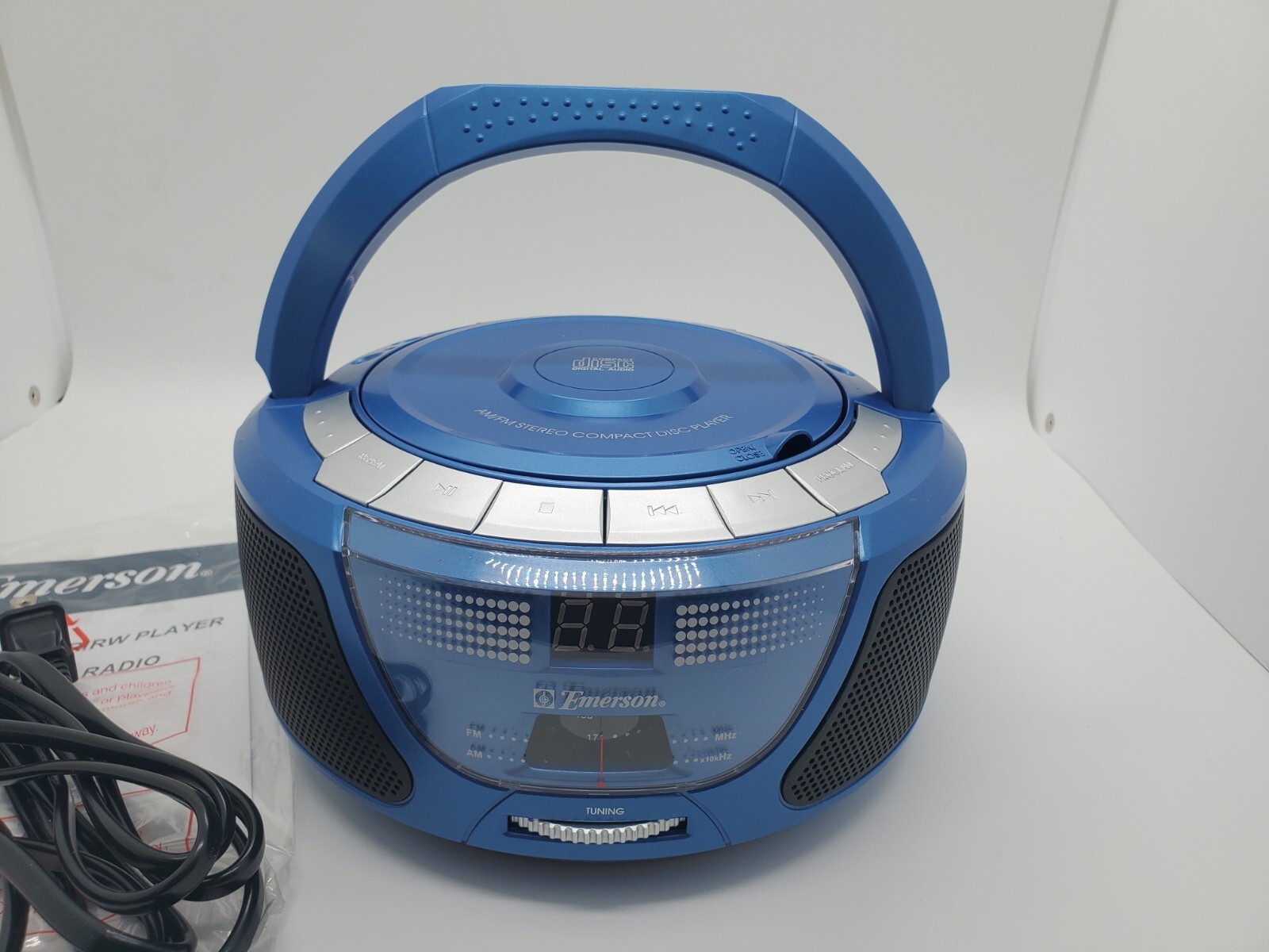 Emerson Portable CD Player Am/Fm Radio PD5100 Compact Disc Player | eBay