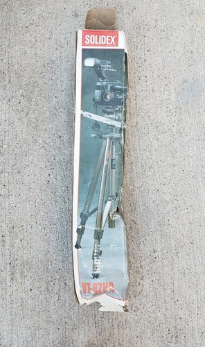 VINTAGE Solidex VT-87HQ Excel Series 5' Multi-Adjustable Tripod | eBay