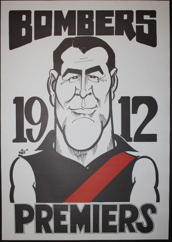 1897 - 2000 Essendon Premiers Weg Players posters X16 Premiership ...