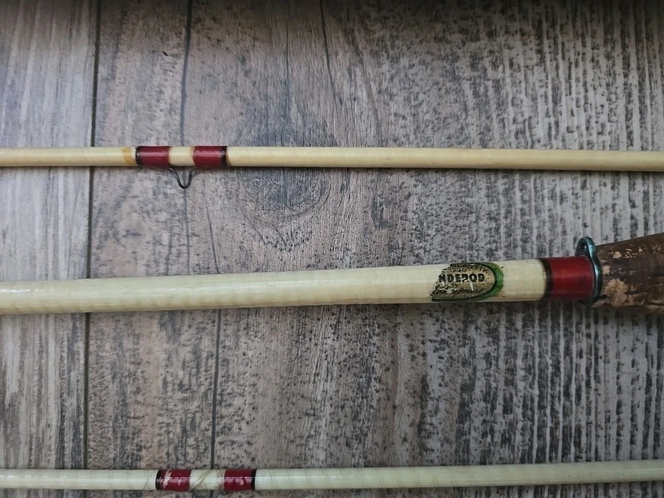 2 Shakespeare Wonderod Fly Rods w/ Metal Tube *Read Item Description ...