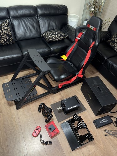 SALE Fanatec High End Racing Simulator DD1 QR2 F1 2020 ClubSport Wheel ...