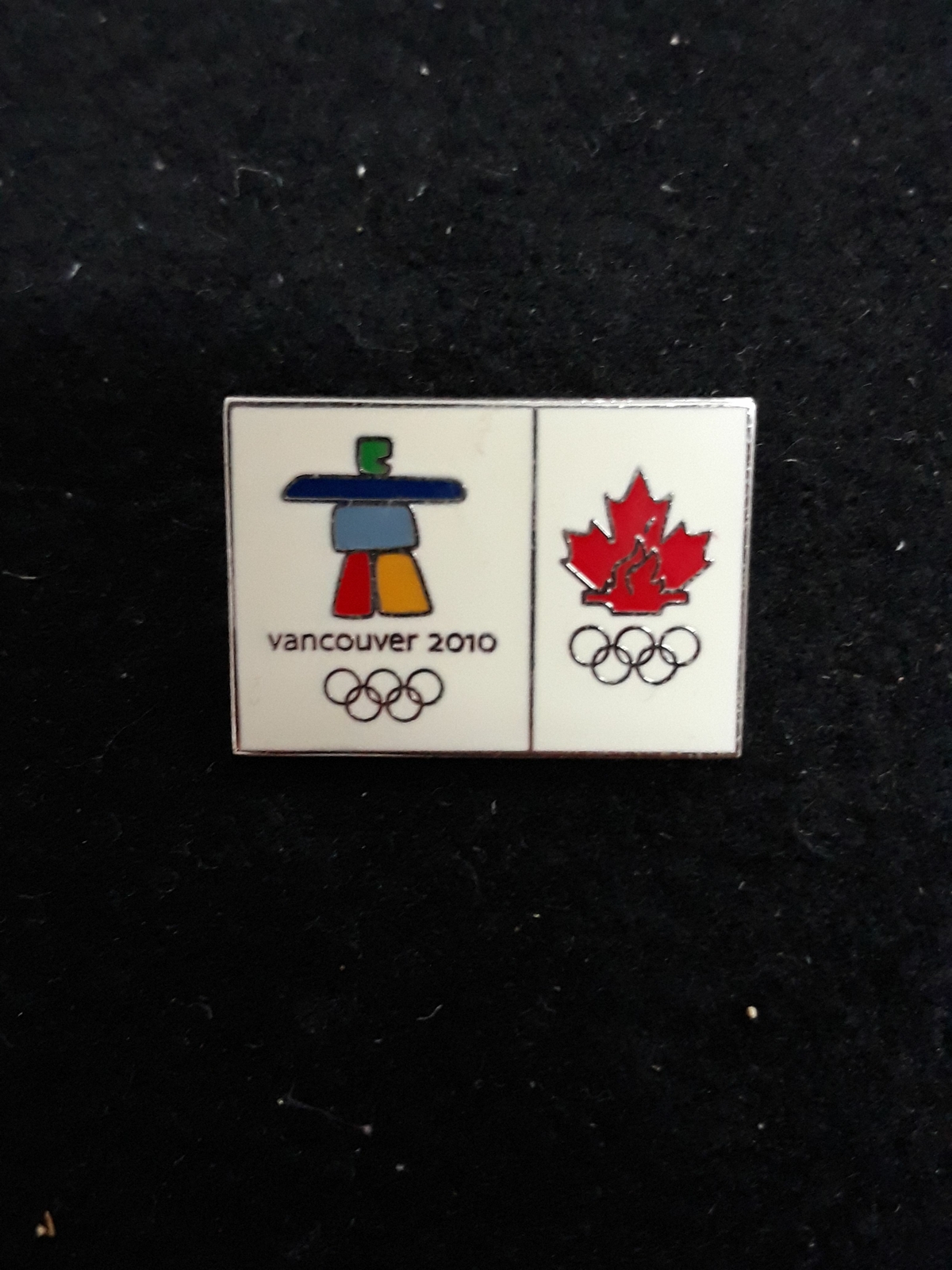 PIN VANCOUVER 2010 OLYMPICS GAMES SPONSOR CANADA RINGS | eBay