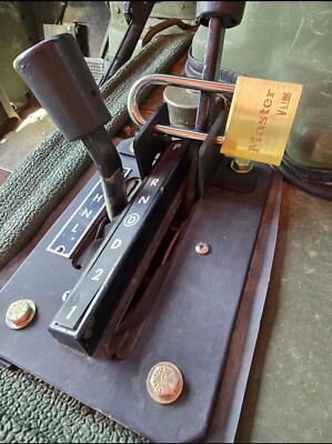 HMMWV 3 & 4 Speed Shifter Shift Lock Anti Theft Locking System W ...