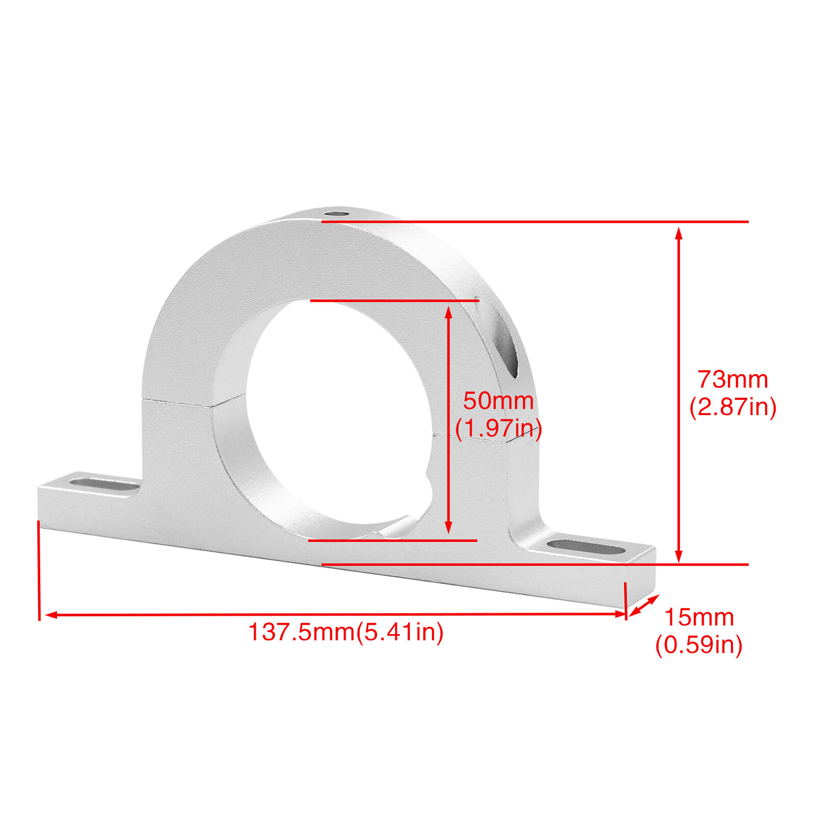 Billet Universal Steering Column Keyed No Drop Mount - 2" Column | eBay ...