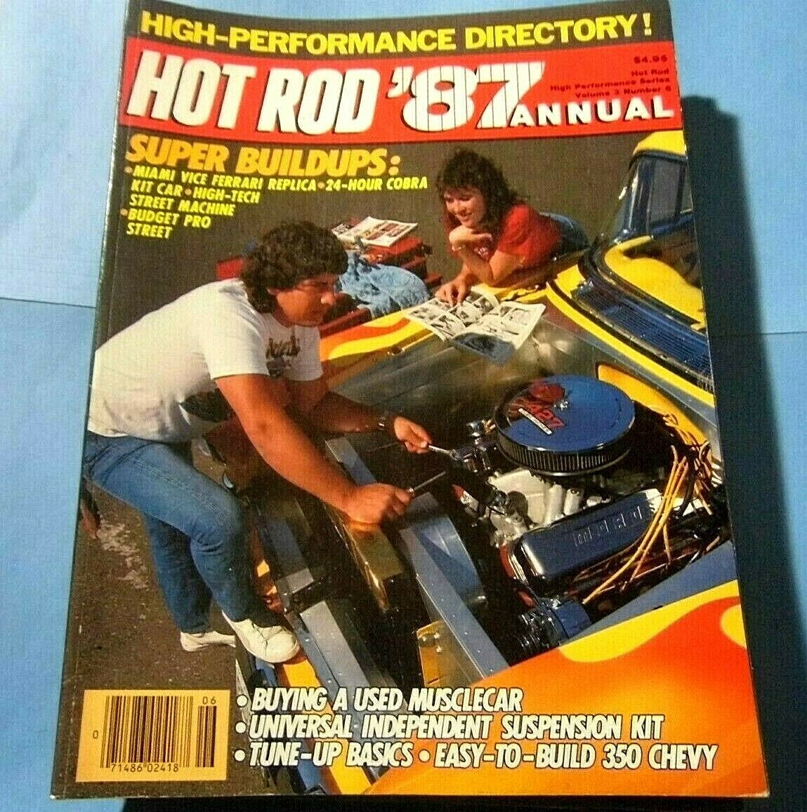 Hot Rod Magazine 1987 Annual Super Car Build Ups / High Performance ...