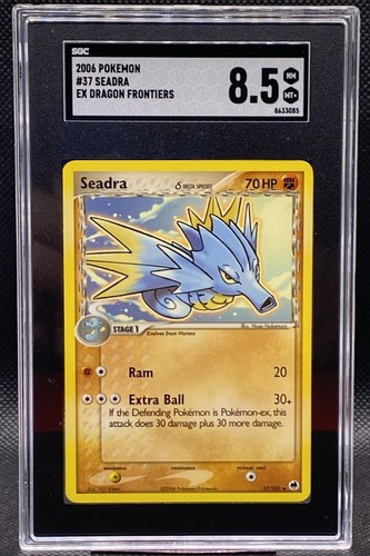 🔥🔥 2006 Pokemon Seadra Ex Dragon Frontiers #37/101 SGC 8.5 NM MT+ 🔥🔥 | eBay