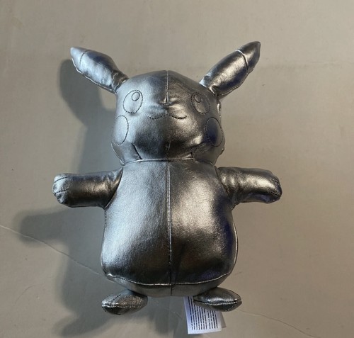 Jazwares Pikachu Plush Silver Pokemon 25th Anniversary Edition NWT | eBay
