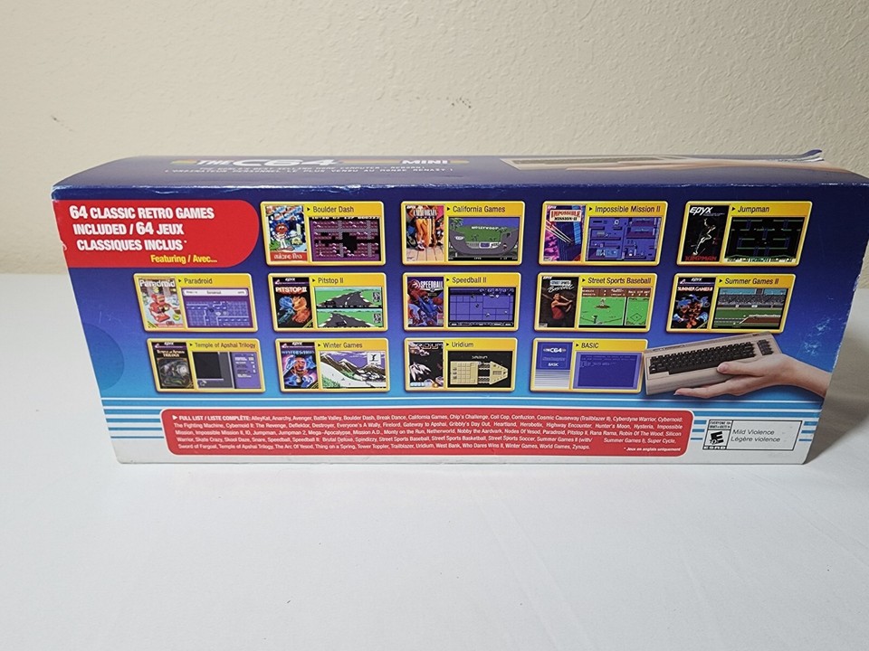 C64 COMMODORE 64 MINI CONSOLE SYSTEM | eBay