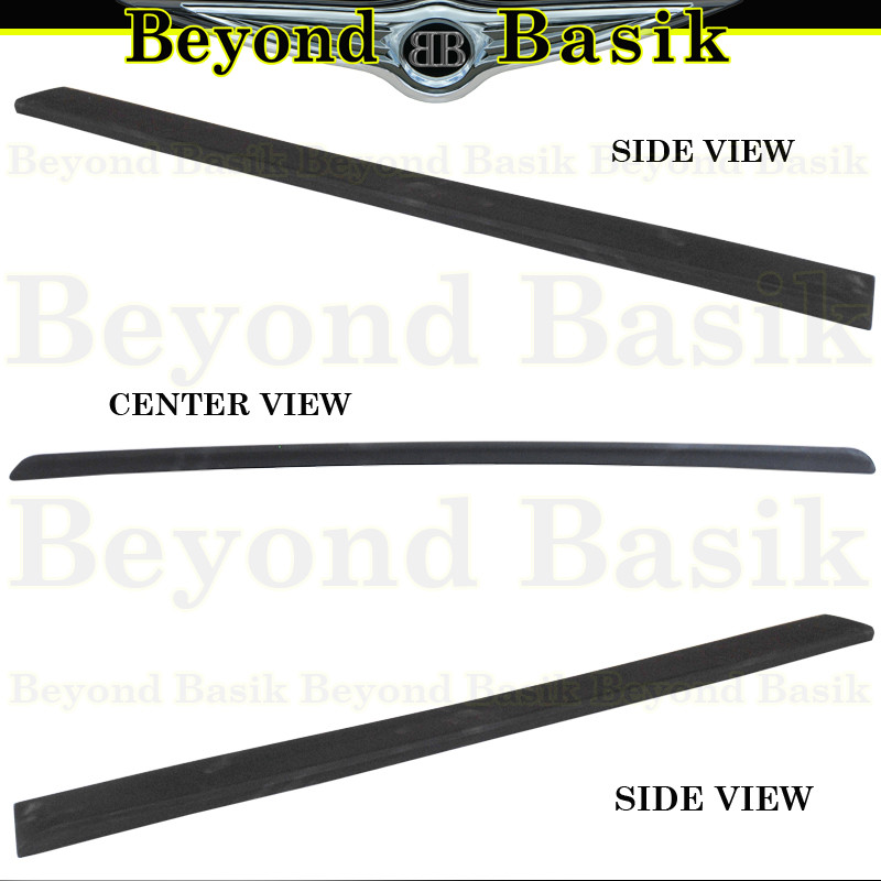 For 2015 2016 2017 Toyota Camry GLOSSY BLACK ROOF Upper Rear Spoiler ...
