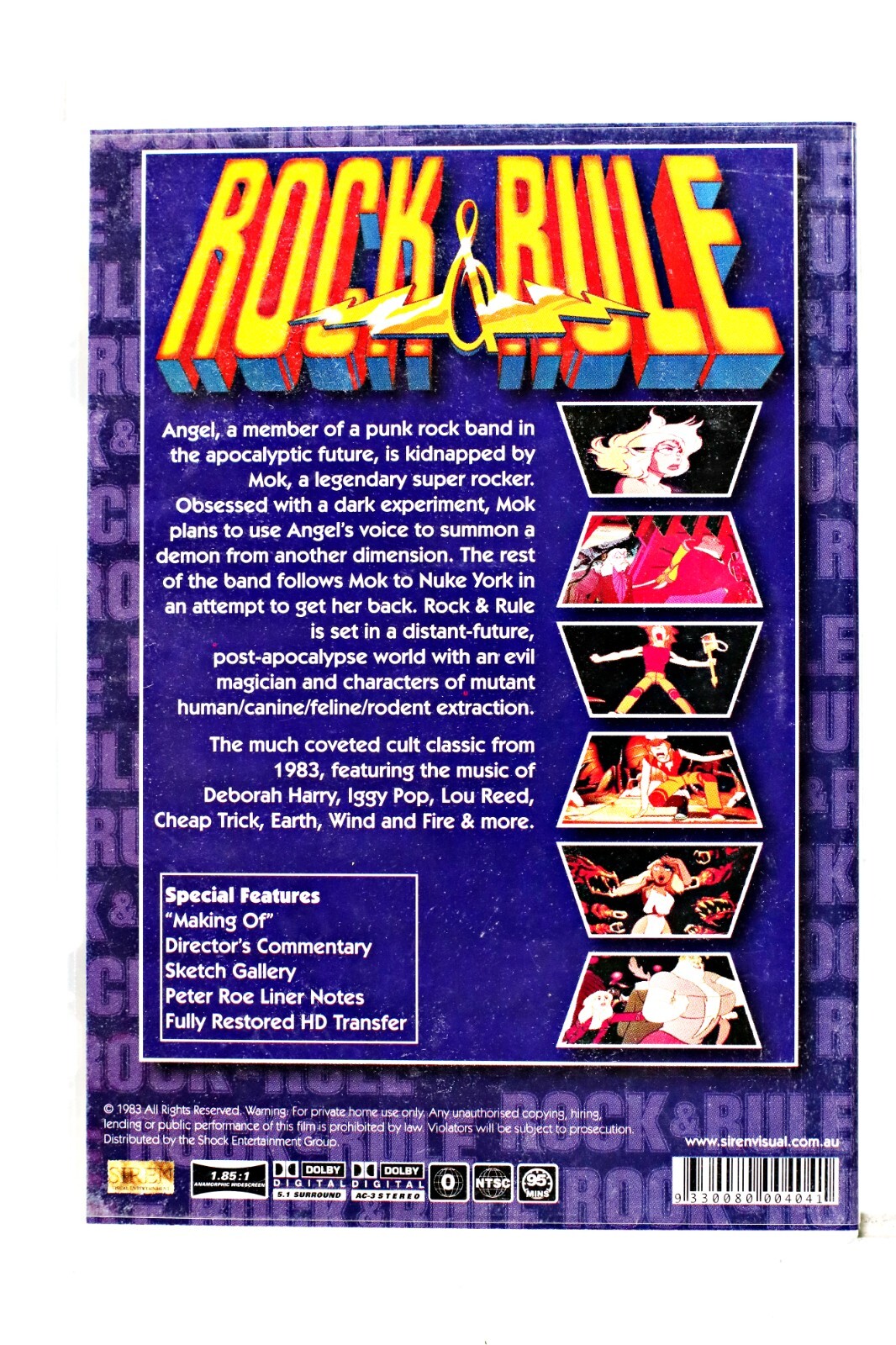 Rock and Rule (DVD, 1983) for sale online | eBay