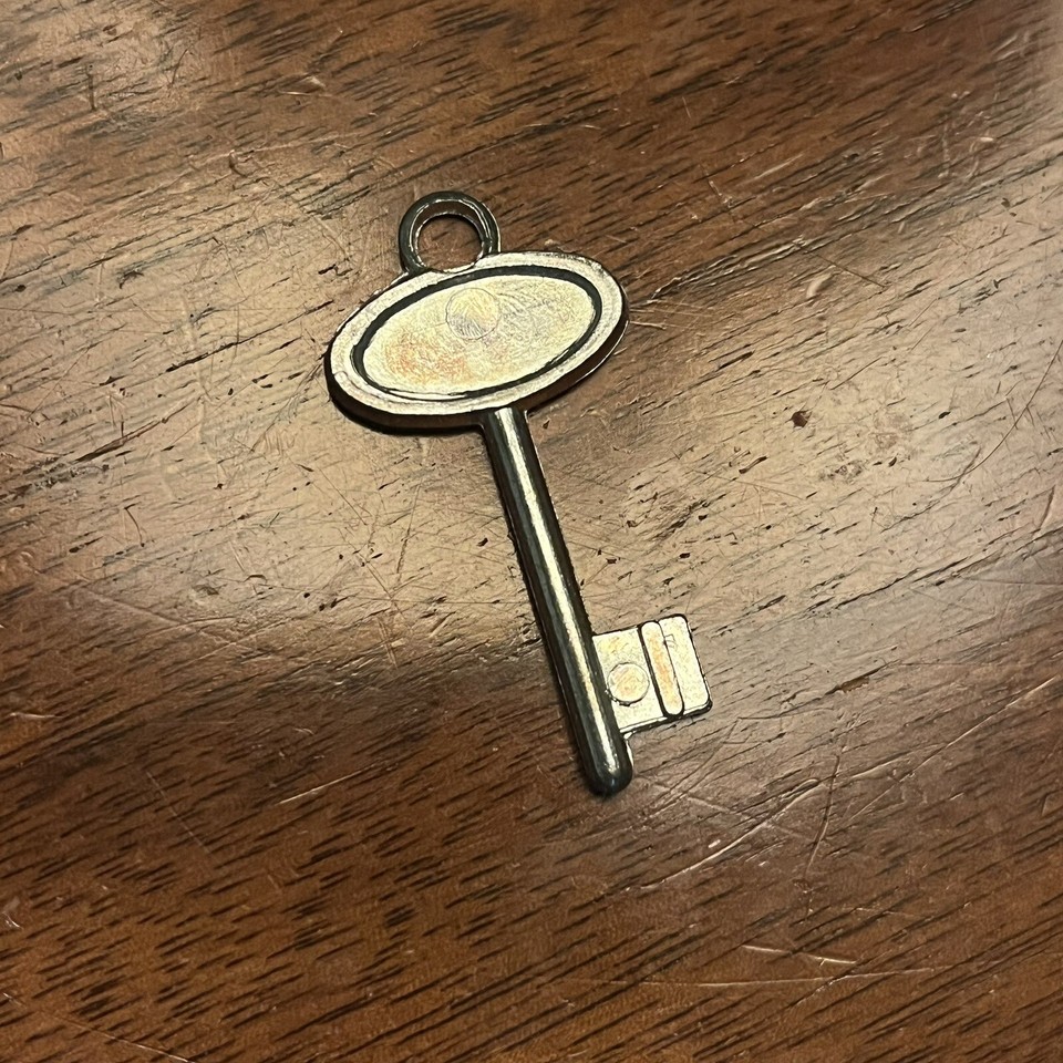 Vintage BANTHRICO Metal Coin Bank Key - original authentic genuine- 1pc ...