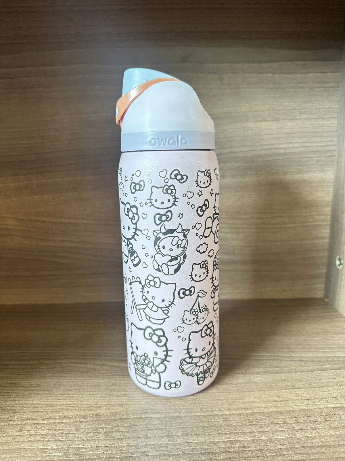 Hello Kitty Inspired Engraved Owala Freesip 32oz Water Bottle | eBay