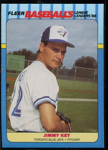 1988 Fleer Baseball Jimmy Key #23 Toronto Blue Jays | eBay