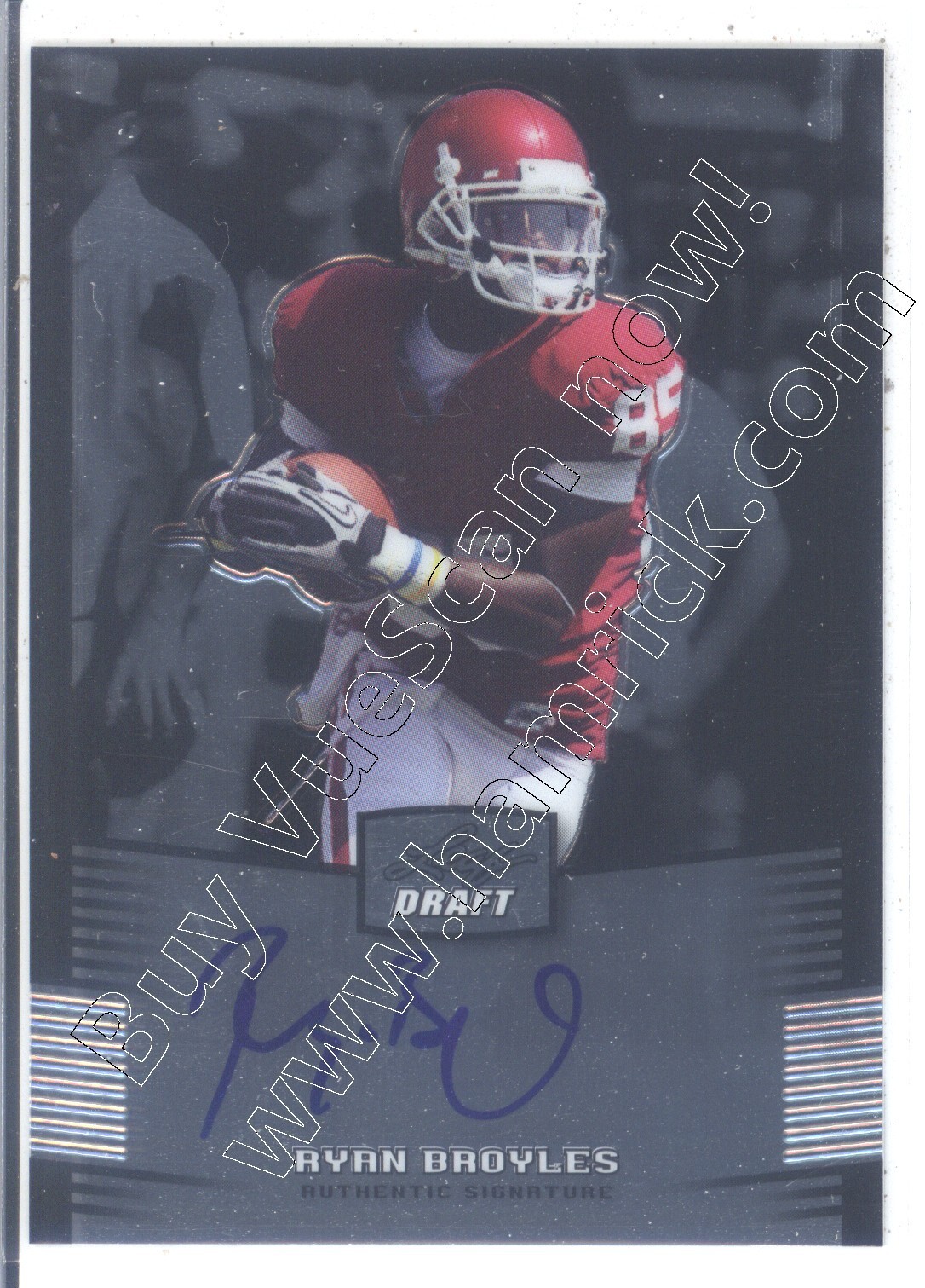 ryan broyles rc rookie draft auto autograph oklahoma sooners ou college ...