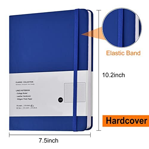 3 Pack B5 Journal Notebooks Classic Ruled Notebooks Hardcover Lined ...