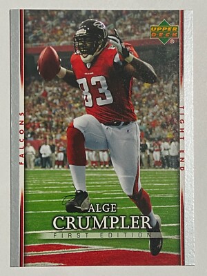2007 Upper Deck First Edition #6 Alge Crumpler Atlanta Falcons | eBay