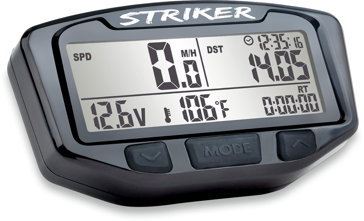 Trail Tech Striker Speedometer Digital Voltage Trip Meter Yamaha WR250R ...