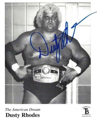 Dusty Rhodes Signed WWE 8x10 Autographed Photo reprint | eBay