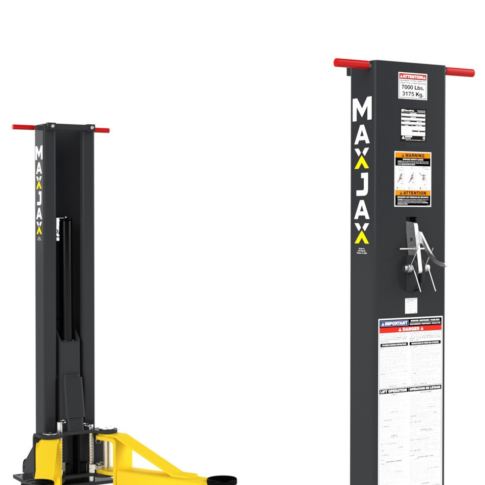 MaxJax Portable Two-Post Garage Lift - 7000 lb. Capacity - 5175548 | eBay