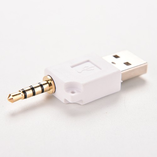 Mini 3.5mm Male AUX Audio Plug Jack to USB 2.0 Female Converter Adapter ...