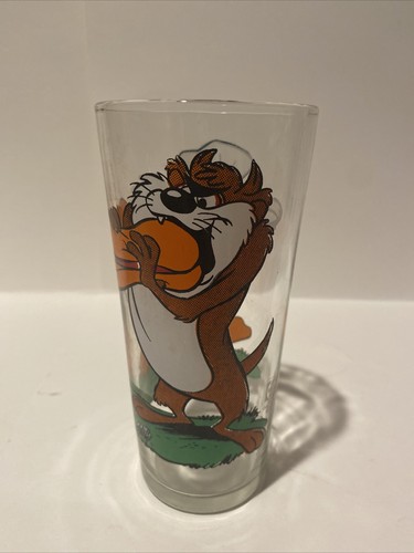 VINTAGE 1976 Pepsi Looney Tunes WB Taz Drinking Glass Tumbler | eBay