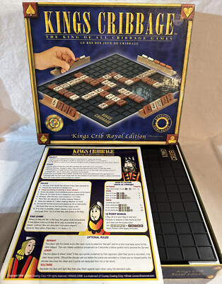 Kings Cribbage Kings Crib Royal Edition Game 1999 | eBay