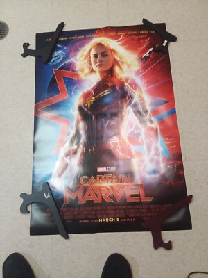 Disney Movie Insiders Captain Marvel Double Sided 27x40 Poster. | eBay