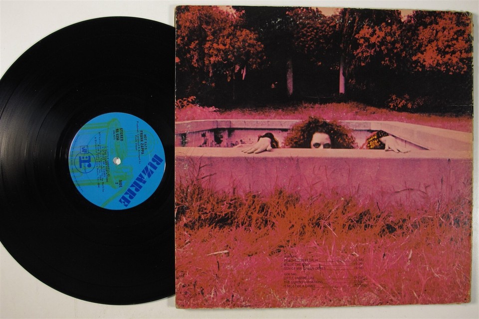 FRANK ZAPPA Hot Rats BIZARRE LP gatefold z | eBay