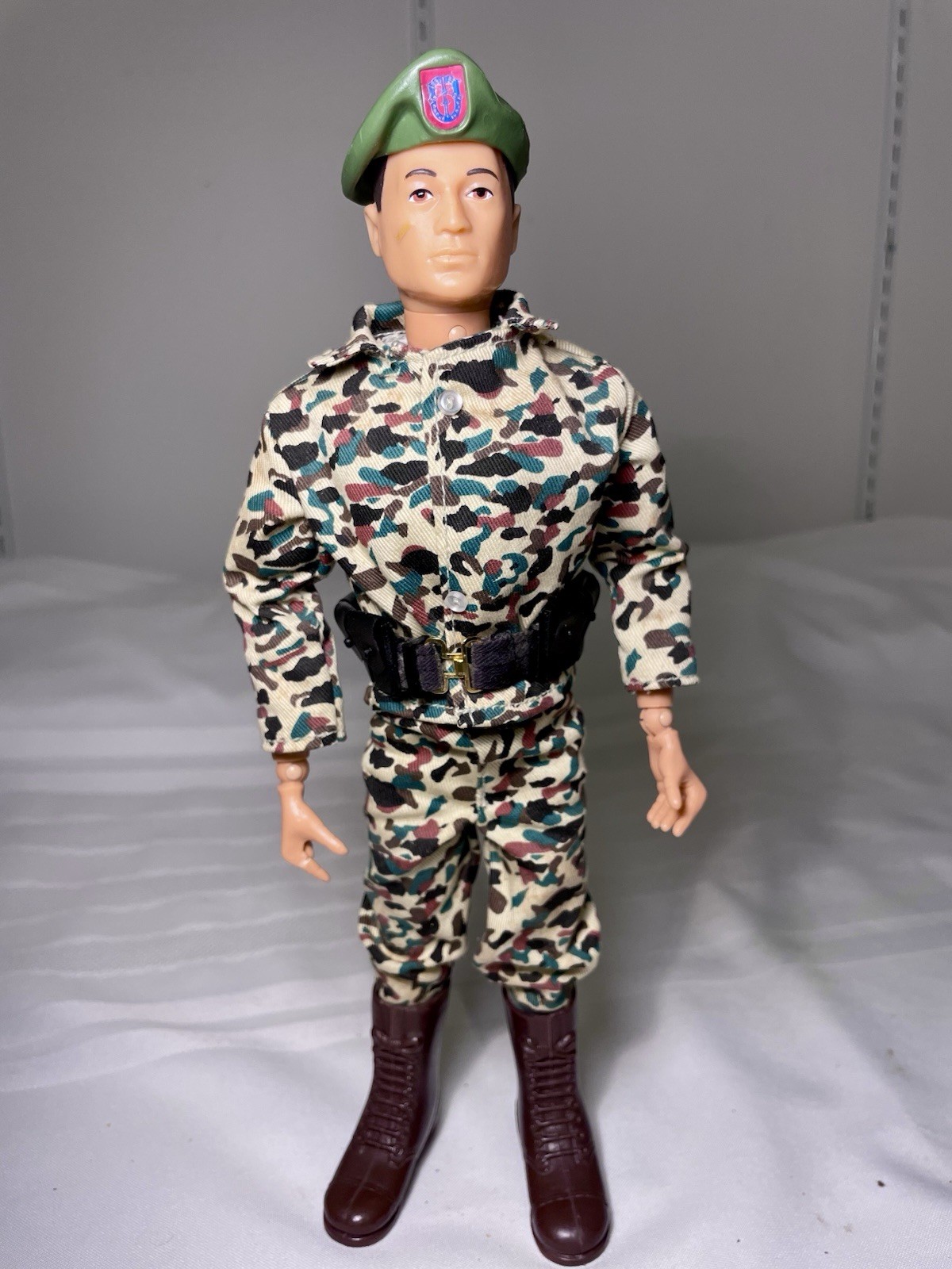 G.I. JOE Hasbro 12" Green Beret Machine Gun Outpost, Timeless ...