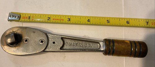 Vintage 1930’s CRAFTSMAN 3/8” Ratchet with amber handle. | eBay