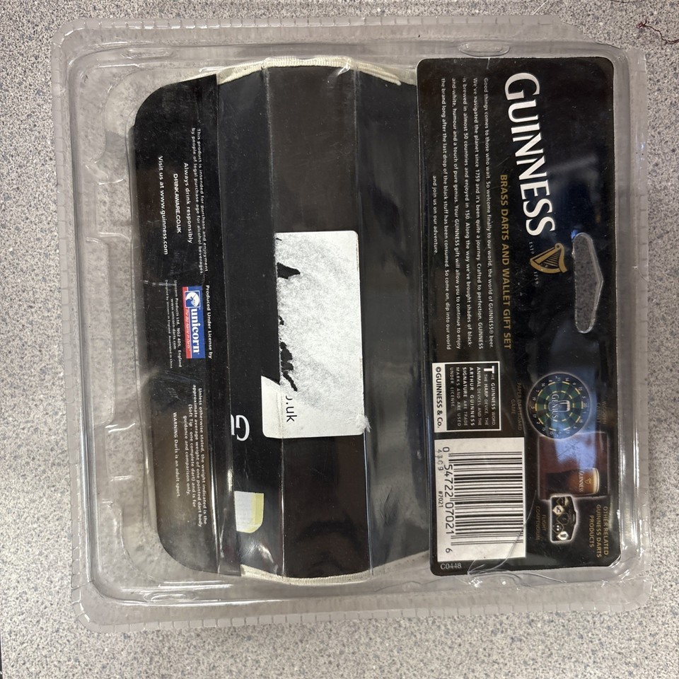 Original Genuine Unicorn Guinness Darts Set | eBay UK