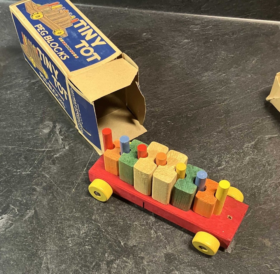 Vintage Tiny Tot Pre-School Toys - Jaymar Specialty Co. 1940's-1950's ...