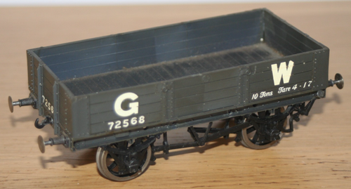 O GAUGE - KIT BUILT (COOPER-CRAFT) 4 PLANK 7 ton OPEN WAGON FOR 'GW ...