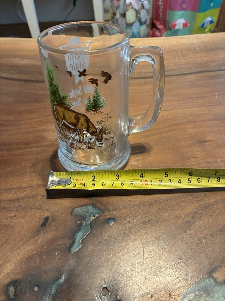 Vintage Old Style Schmidt Sportsman White Tail Deer Buck Beer Mug | eBay