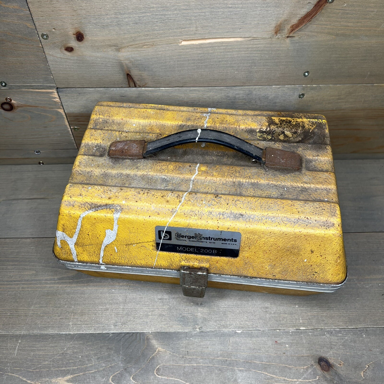 Berger Instruments Model 200B TRANSIT Surveying Level With Case for ...