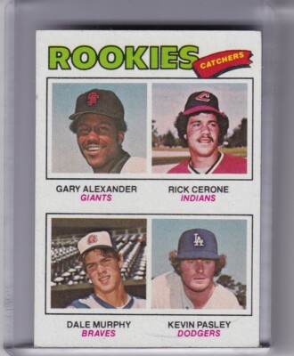 1977 TOPPS #476 DALE MURPHY ROOKIE RC ATLANTA BRAVES HOF B252 | eBay