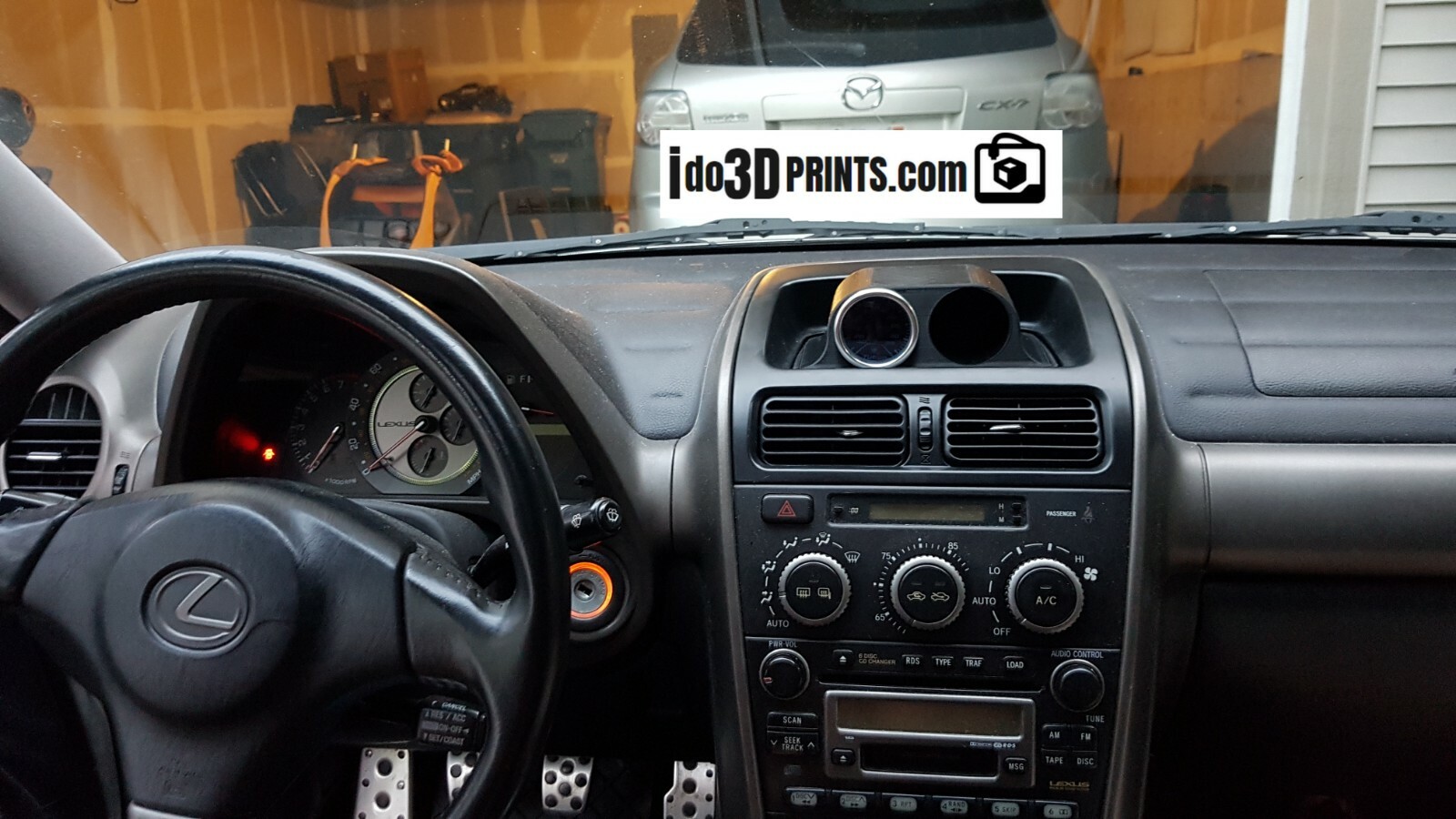 Lexus IS300 Vent Gauge Pod 52mm hvac 01-05 | eBay