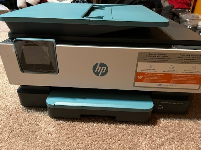 HP OfficeJet Pro 8035e Color Thermal Inkjet All-In-One Printer - Oasis ...